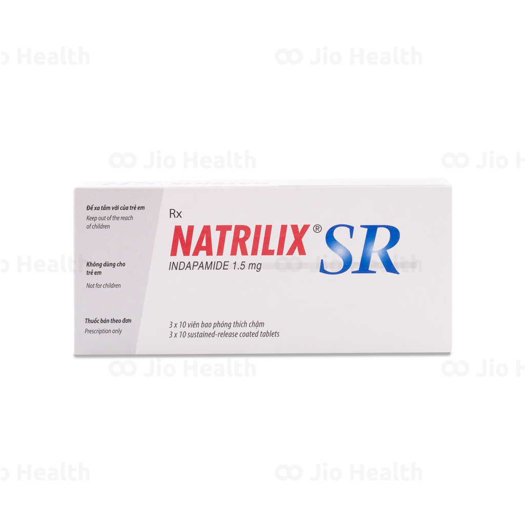 Tác dụng của thuốc lợi tiểu natrilix và cách sử dụng hiệu quả