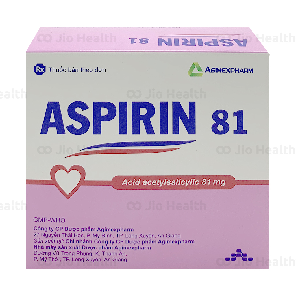 Ưu điểm của thuốc chống đông máu aspirin 81 và hướng dẫn sử dụng