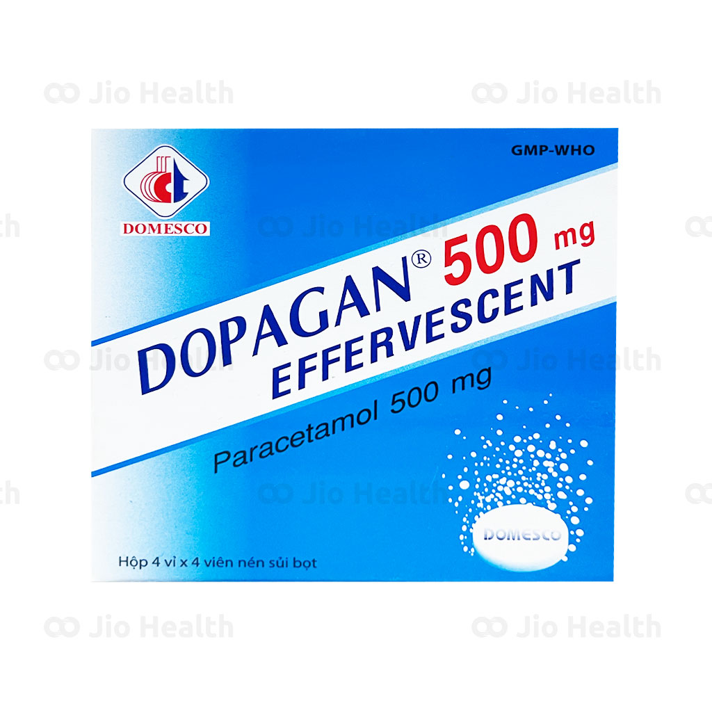 Đã biết dopagan 500 viên sủi là thuốc gì trị bệnh gì hiệu quả nhất?