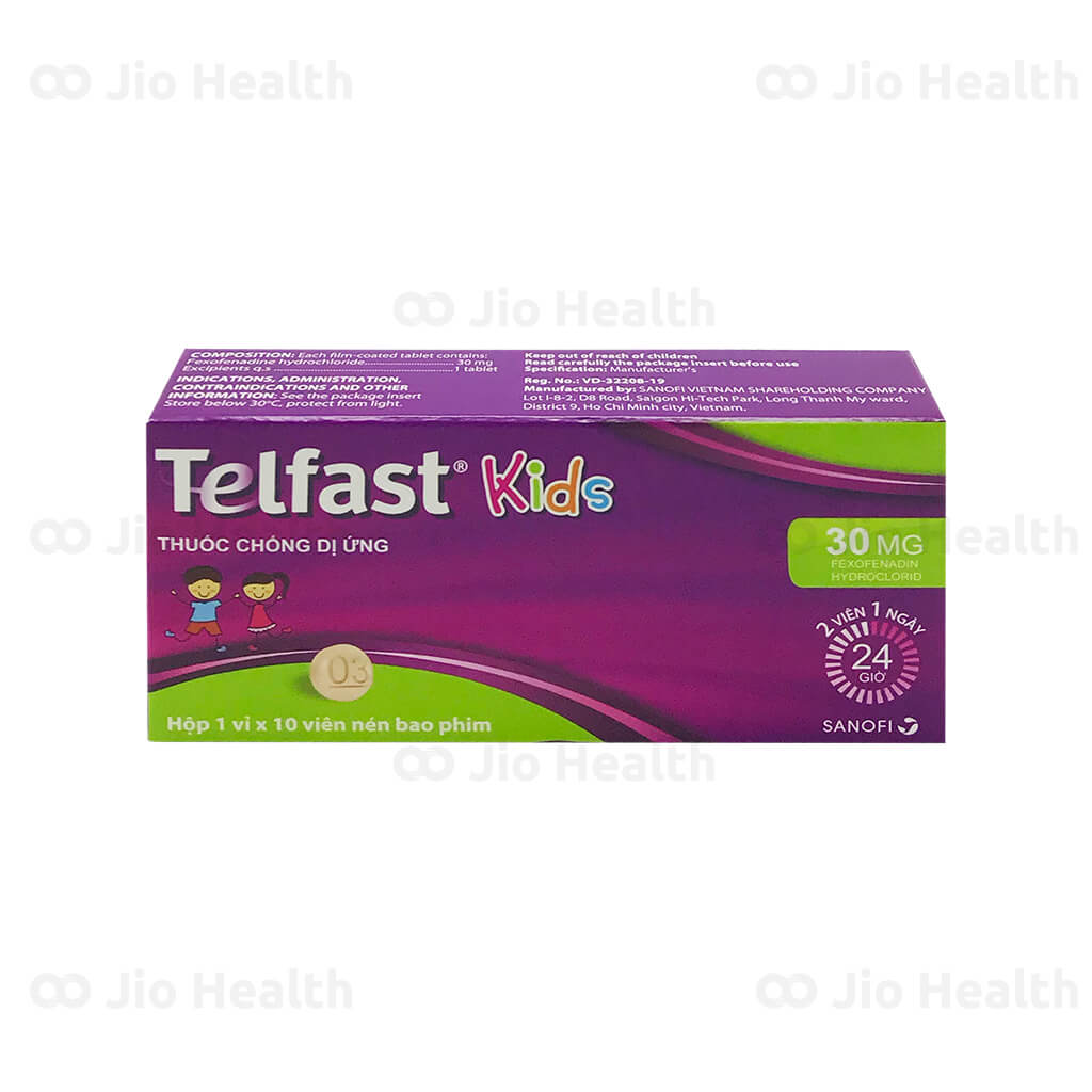 Tìm hiểu về thuốc dị ứng thời tiết telfast và công dụng của nó