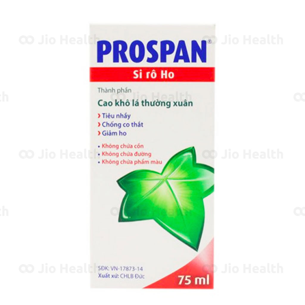 Tìm hiểu về thuốc ho prospan đức pharmacity được bán tại Pharmacity?